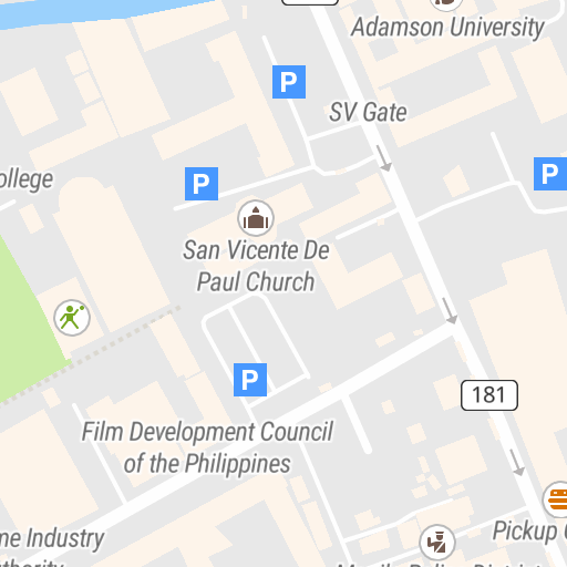 Adamson University Campus Map