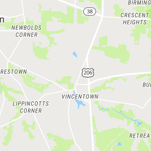 Tabernacle Township Santa Route : Scribble Maps