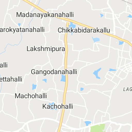 Bangalore zones : Scribble Maps