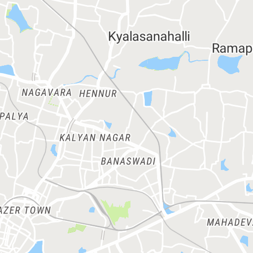 Bangalore zones : Scribble Maps