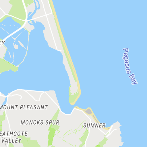 Christchurch Suburbs : Scribble Maps