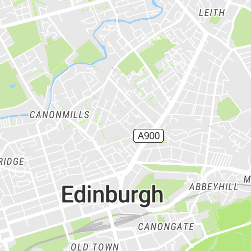 Gangs of edinburgh : Scribble Maps