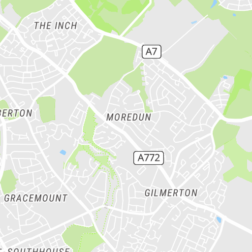 Gangs of edinburgh : Scribble Maps