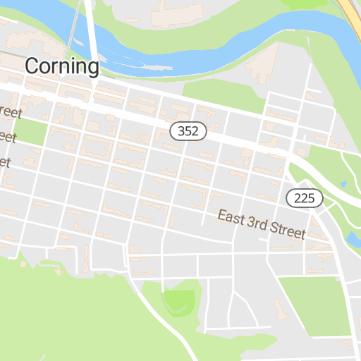 Corning Wards : Scribble Maps