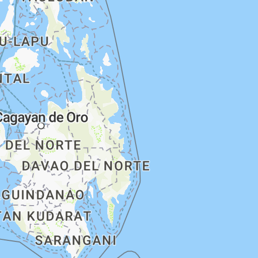 Philippine Map No Label