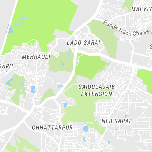 Mehrauli Map