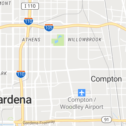 Compton Gangs Map