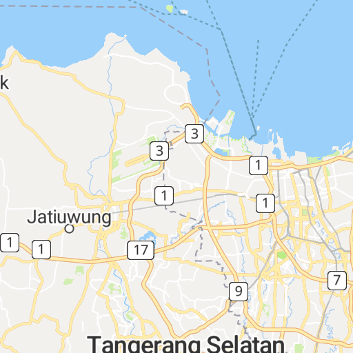 Map Tangerang Selatan
