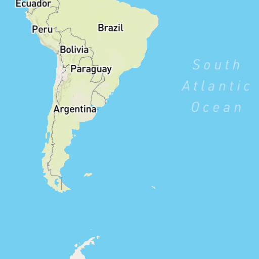 Map representing the countries where the Spanish language is spoken ...