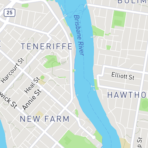 Aboriginal Map of South Brisbane : Scribble Maps