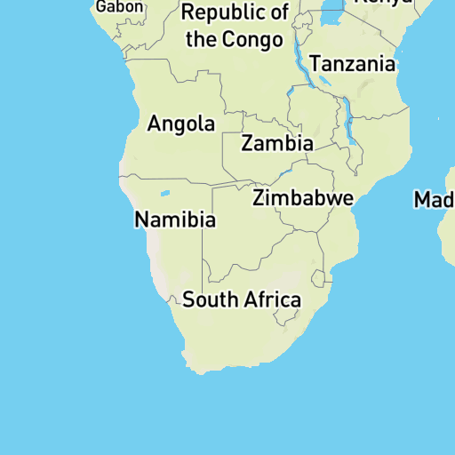 Map representing the countries where the Hindi language is spoken ...