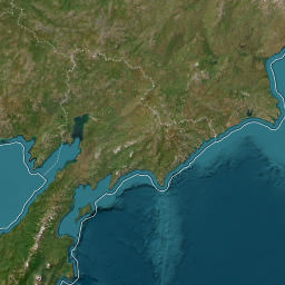 Koryak Mountains Map