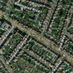 200m v 400m radius : Scribble Maps