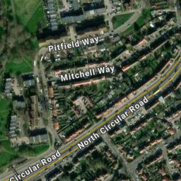 200m v 400m radius : Scribble Maps