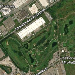 Dorval SAAQ Route Road Test Sonika : Scribble Maps