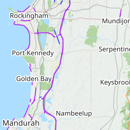 25km Radius Perth : Scribble Maps